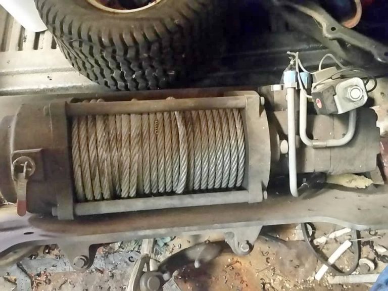 M1038 Project: Winch Installation – HMMWV Systems
