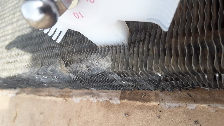 Repair Bent Oil Cooler Fins – HMMWV Systems